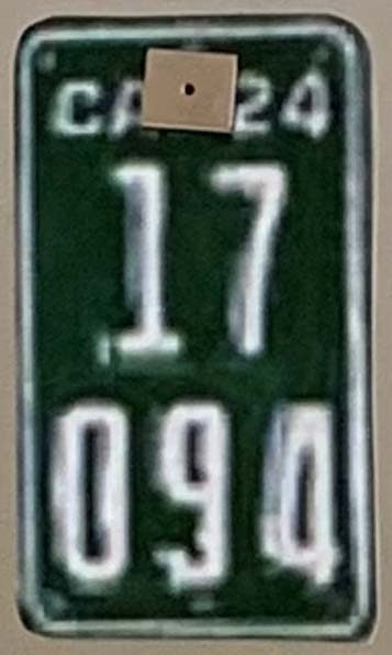 Motoplates - Vintage/Old/Antique Motorcycle License Plates