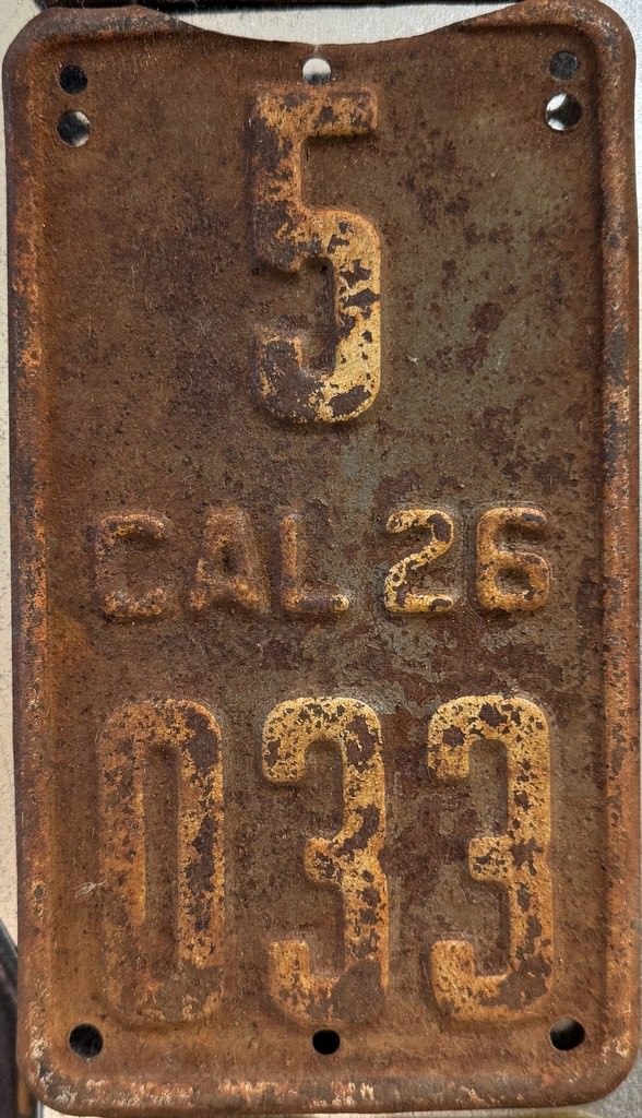 Motoplates - Vintage/Old/Antique Motorcycle License Plates