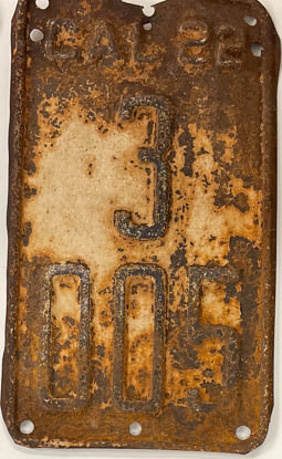 Motoplates - Vintage/Old/Antique Motorcycle License Plates
